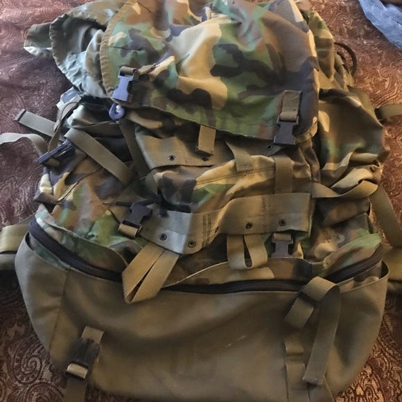 Camo | Bags | Large Army Backpack | Poshmark